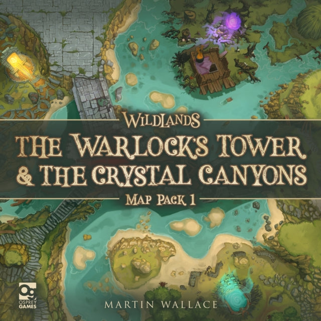 Wildlands: Map Pack 1: The Warlock's Tower & The Crystal Canyons | 9781472836182 | Game – Shulph Ink