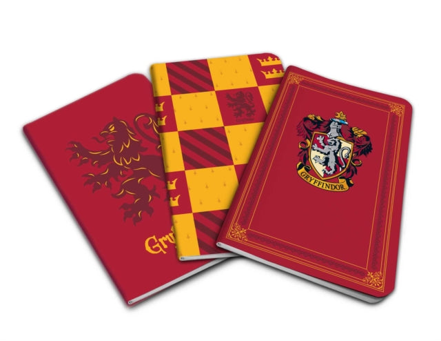 Harry Potter: Gryffindor Pocket Notebook Collection | 9781647220099 ...